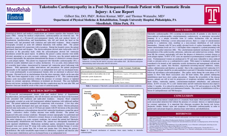 PMR Poster TBI Takotsubo AAP 2010 Poster | PDF | Myocardial Infarction ...