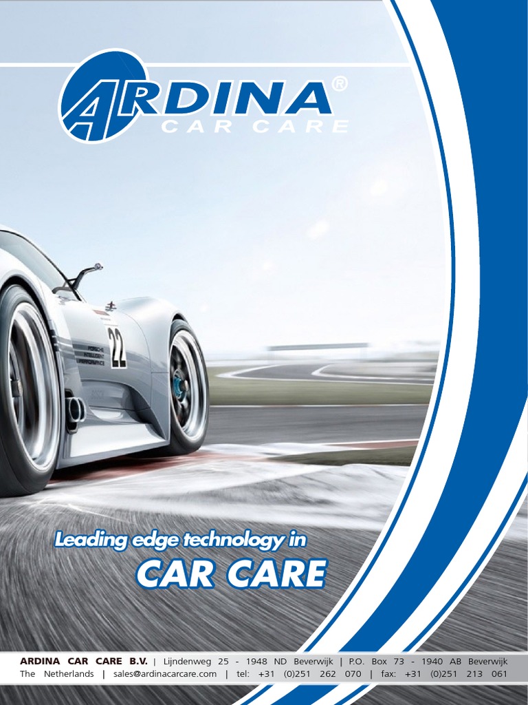 Ardina Car Care - Brochure 2013 | PDF | Internal Combustion Engine ...