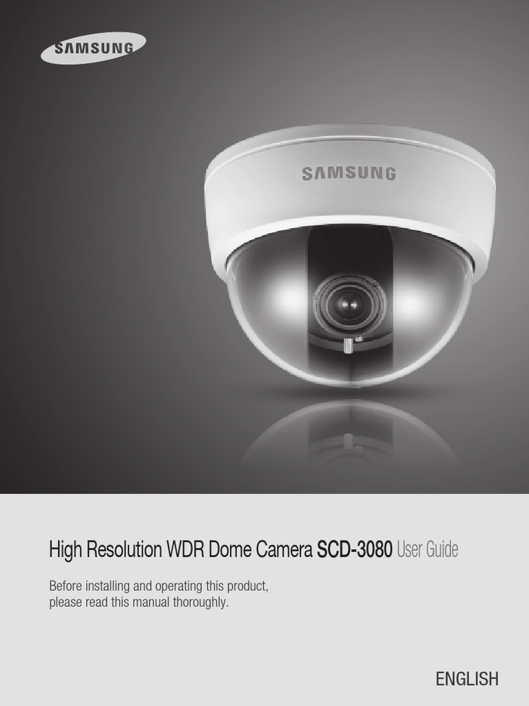 High Resolution Varifocal Dome Camera SCD-3080 High Resolution WDR Dome Camera SCD-3080 | PDF ...