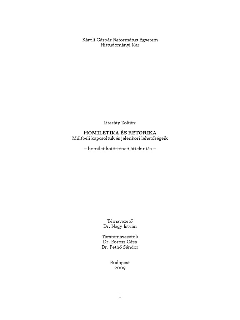 Homiletika PDF | PDF