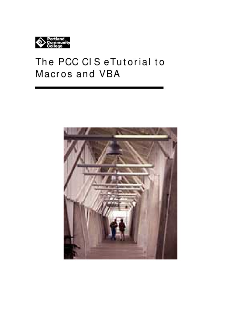 Etutorial VBA | PDF | Visual Basic For Applications | Microsoft Excel
