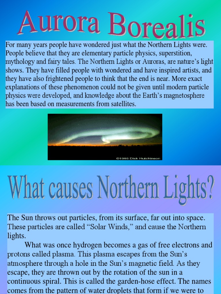 Aurora Borealis | PDF | Aurora | Magnetosphere