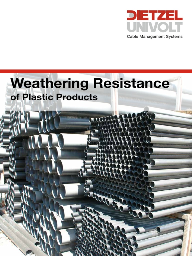 Folder Weathering of Plastics PDF | PDF | Polyvinyl Chloride | Polyethylene