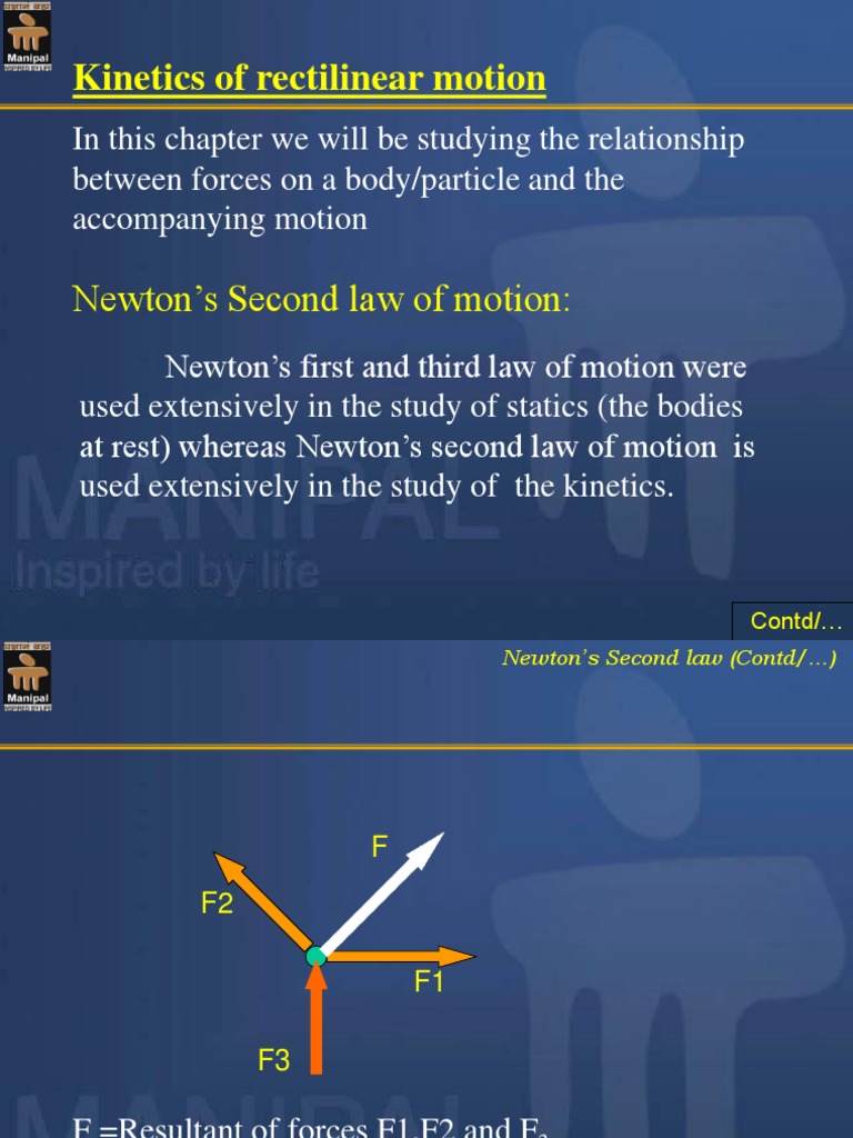 D'Alembert's Principle | Acceleration | Force