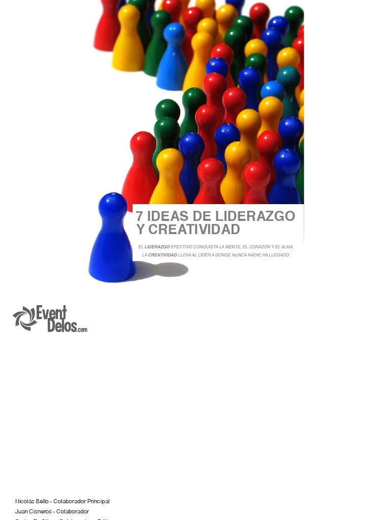 7 Ideas de Liderazgo y Creatividad Eventdelos | PDF | Creatividad ...