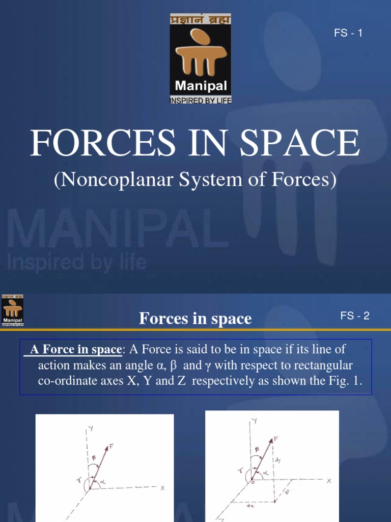 Forces in Space | PDF | Cartesian Coordinate System | Norm (Mathematics)