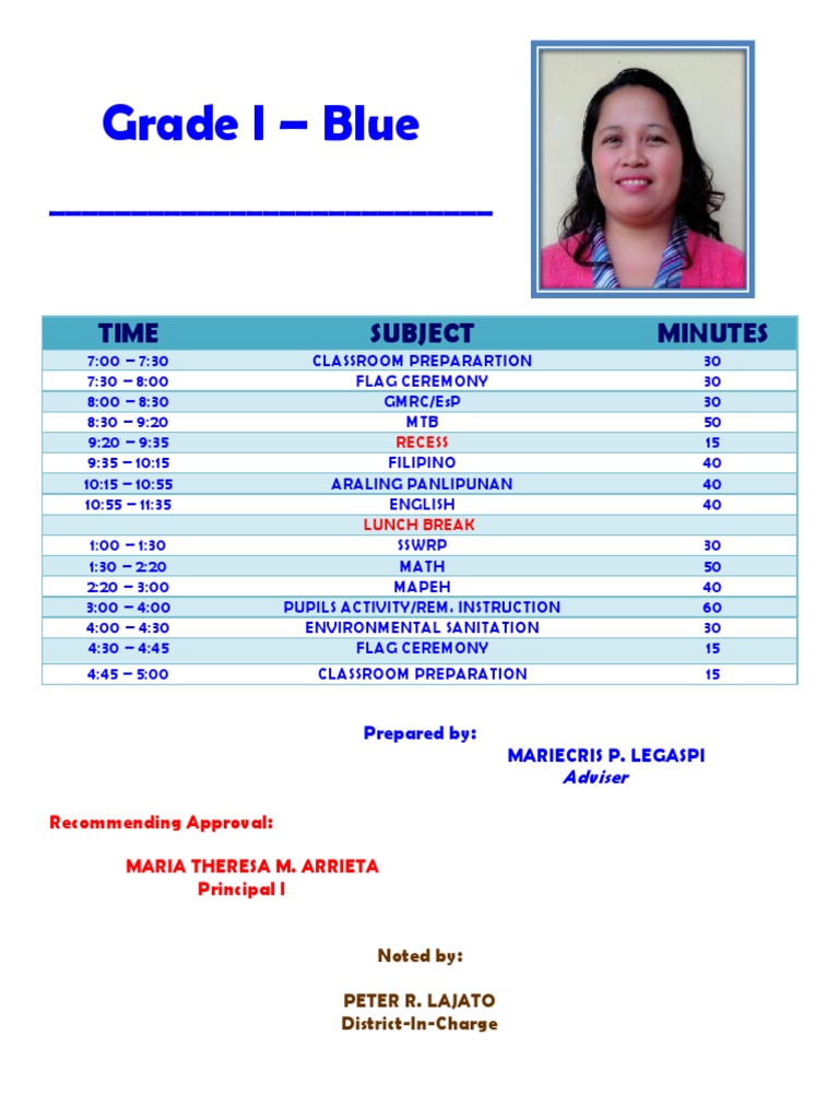 Grade 1-Blue | PDF