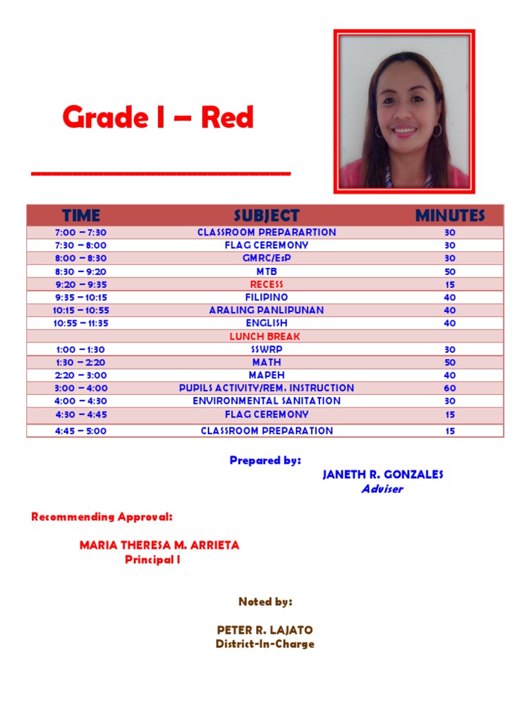 Grade 1-Red | PDF