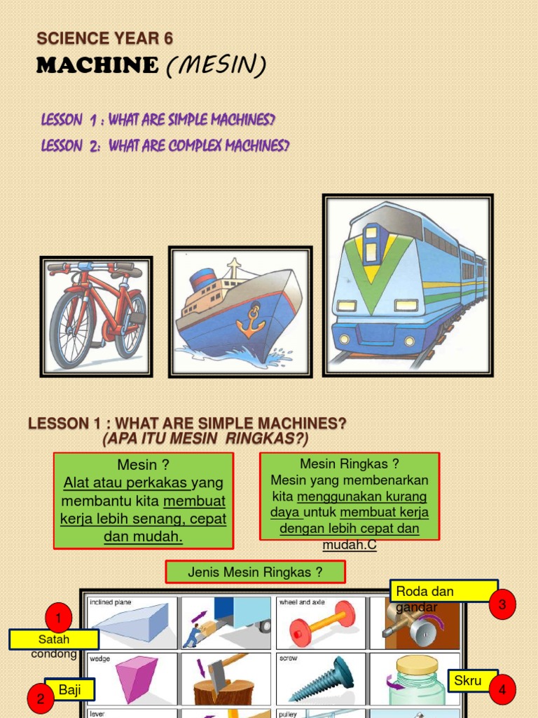 Simple Machines | PDF