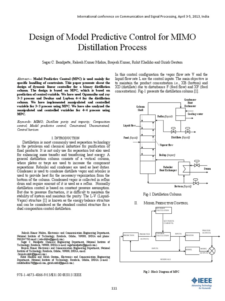 Distillation Column | PDF | Distillation | Unit Operations