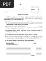 Revenue Affidavit Jamaica | PDF | Inheritance Tax | Law And Economics