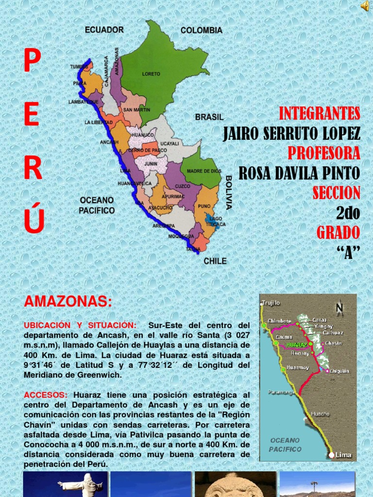24 Regiones de Peru | PDF | Perú | Lima
