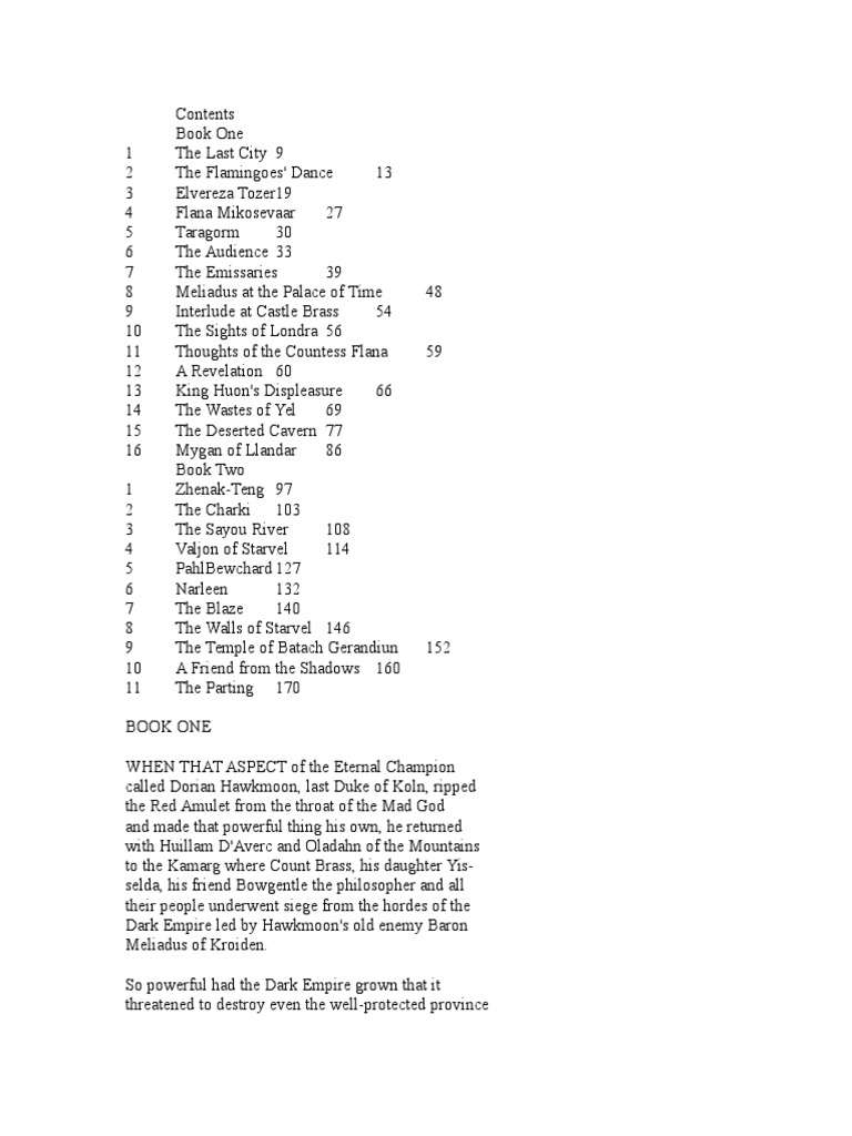 Michael Moorcock - Dorian Hawkmoon 1 The History of The Runestaff 3 The ...
