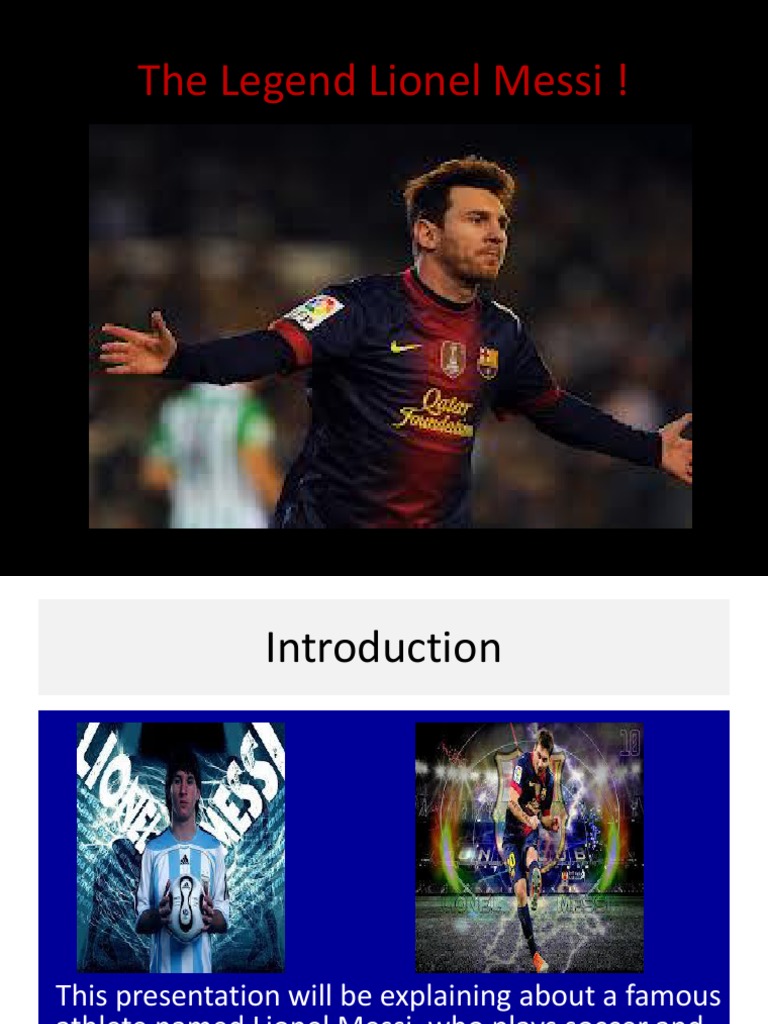 Lionel Messi: Soccer Legend Overview | PDF