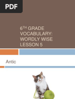 10 Answers Wordly Wise Book 10 | PDF