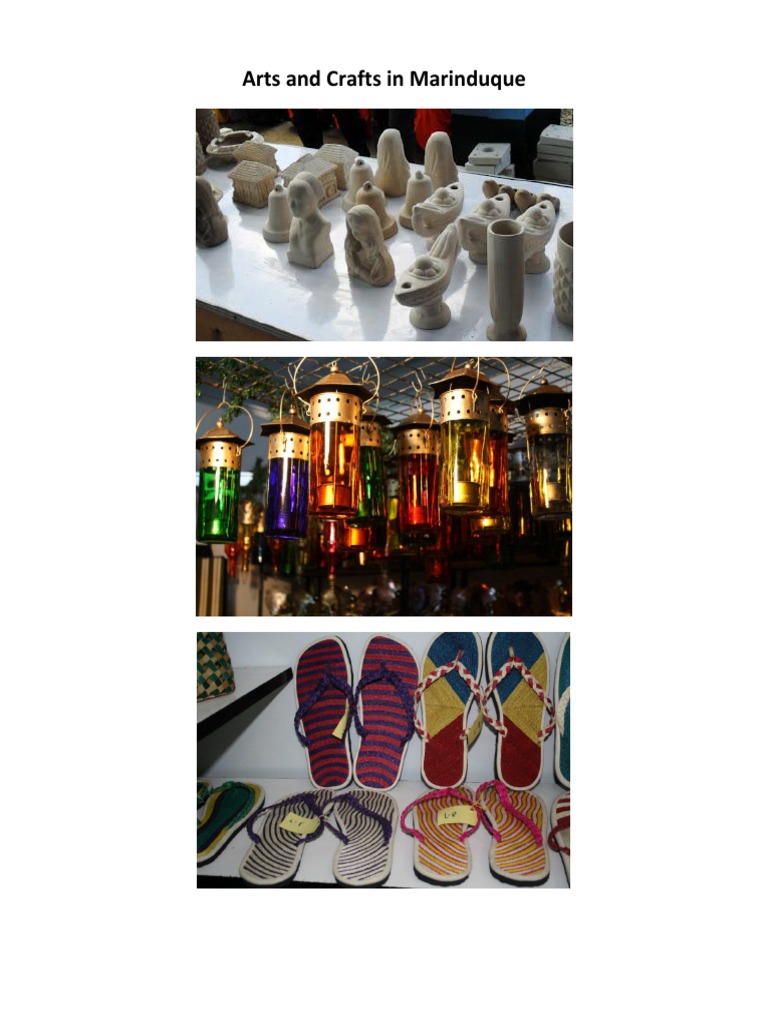Arts and Crafts in Marinduque | PDF | Arts (General)