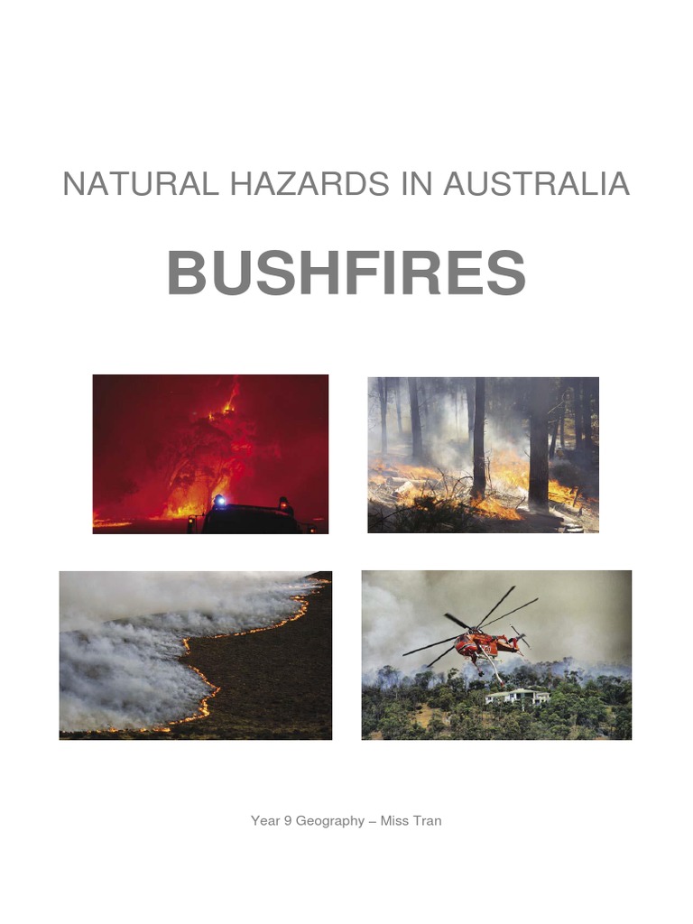 Bushfires: Natural Hazards in Australia | PDF | Wildfire | Fires