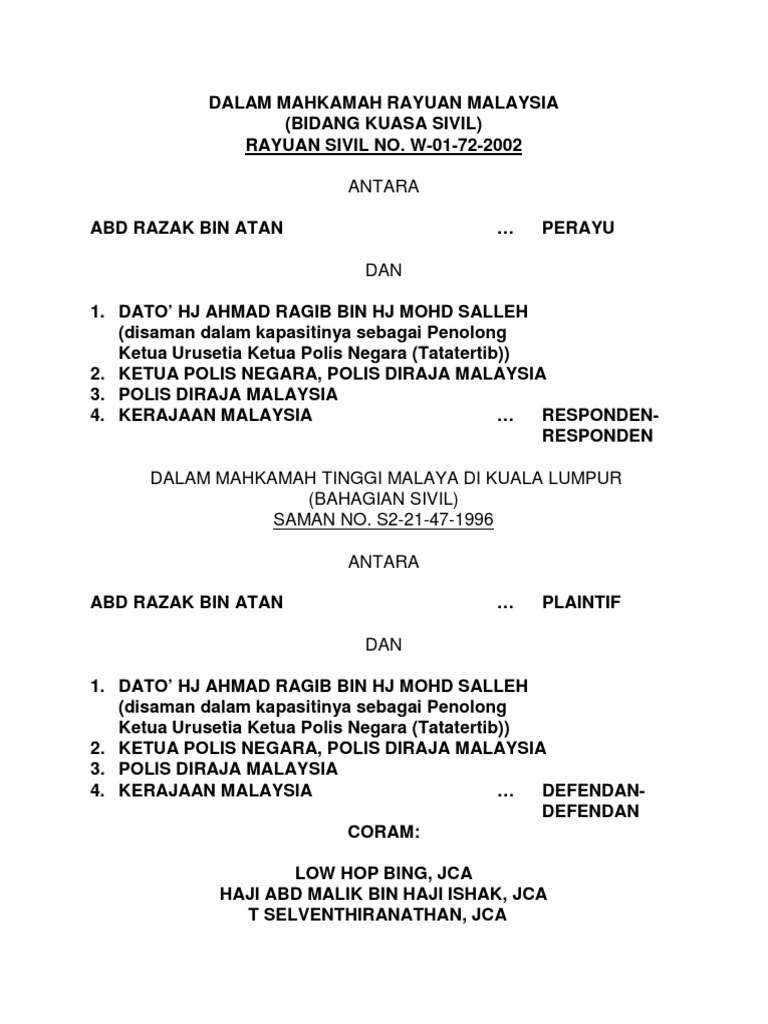 Ahmad Ragib's Disciplinary Appeal Case | PDF | Judgment (Law) | Judiciaries