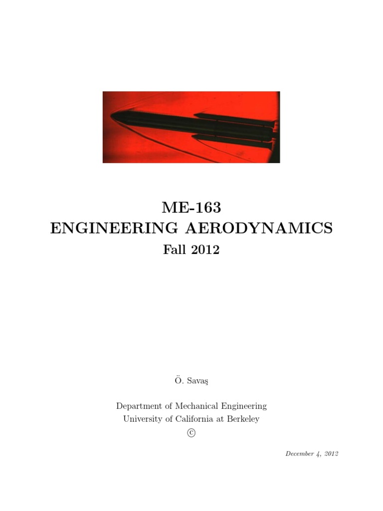 Aerodynamics Notes | PDF | Shock Wave | Airfoil