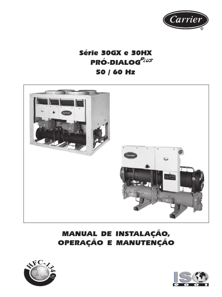 Cat - Controles 30gx e 30HX Fase II PDF | PDF | Refrigeração | Bomba de ...