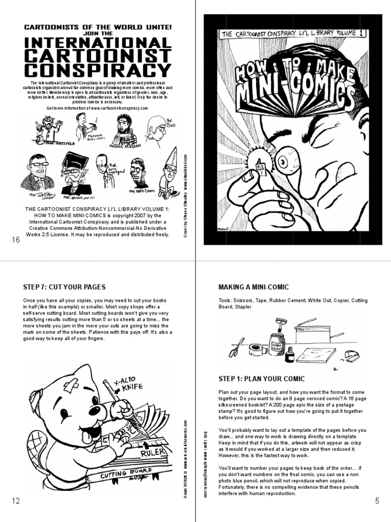 Minicomics Comic | PDF | Comics | Publishing