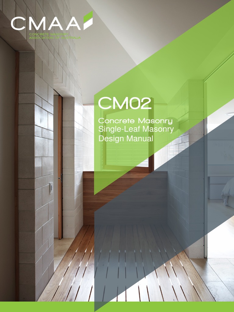 CM02 Concrete Masonry - Single-Leaf Masonry Design Manual | PDF ...