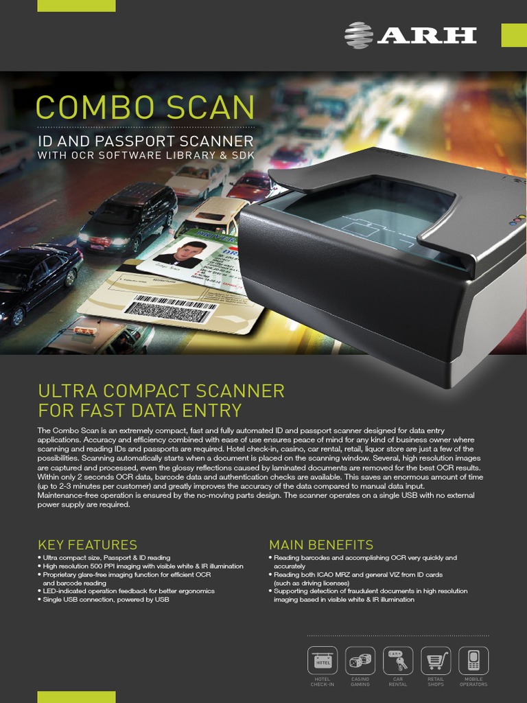 Arh Comboscan | PDF | Image Scanner | Optical Character Recognition