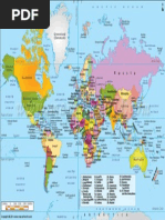 World Map English | PDF
