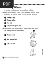 Phrase and Sentence Grade 2 Worksheet 2 | PDF