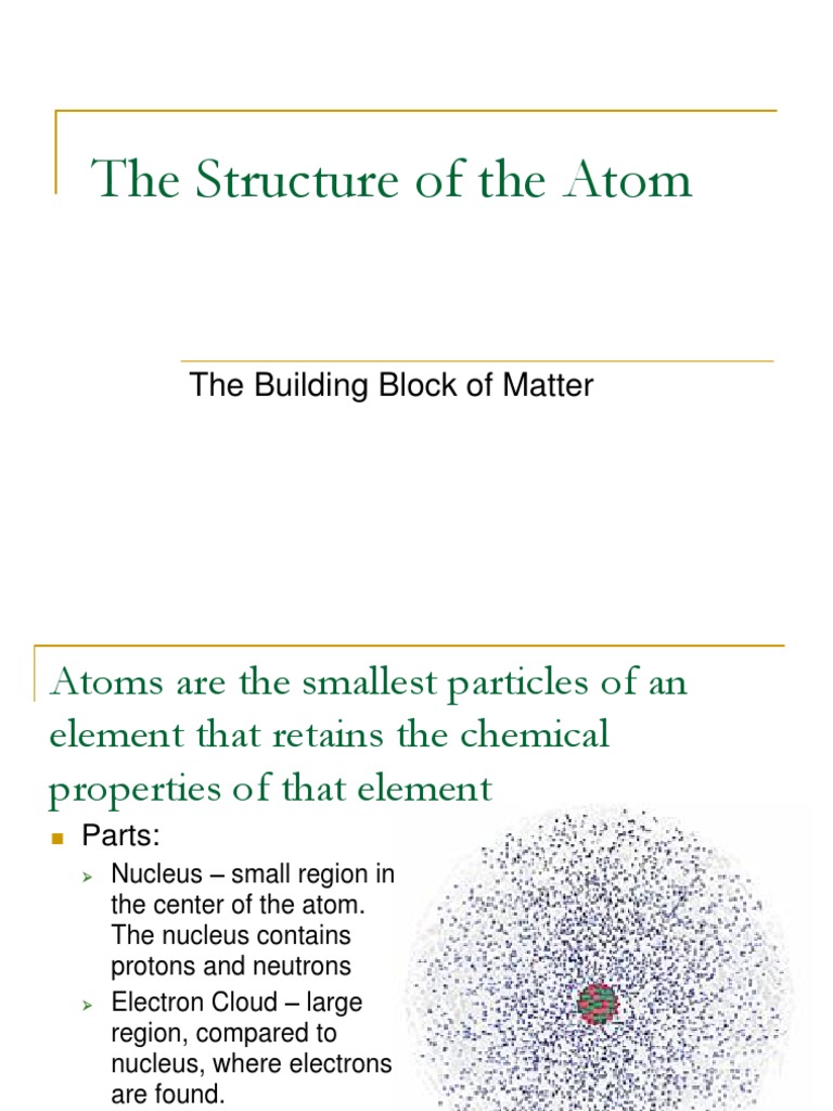 Atomic Structure | Download Free PDF | Atomic Nucleus | Atoms