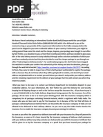 Consignment Box - Scam - CZ | PDF | Law