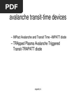 IMPATT Diode: Structure and Characteristics | PDF | P–N Junction ...