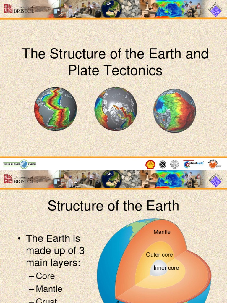 6th Grade Science-Plate Tectonics and Earths Interior | PDF | Plate ...