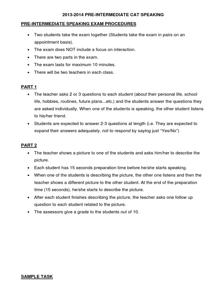 Pre-Intermediate A2 PDF | PDF | Question | Test (Assessment)