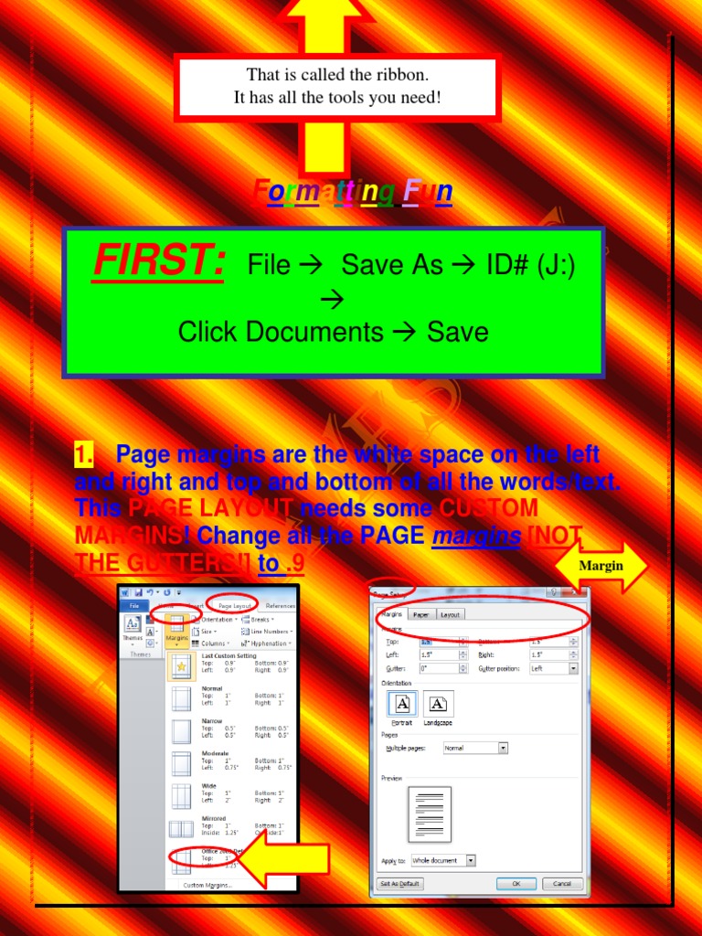 Customizing Word Document Layout | PDF