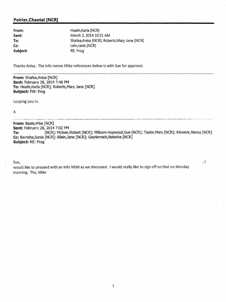 March 3 Final Memo | Ontario | Quebec | Free 30-day Trial | Scribd