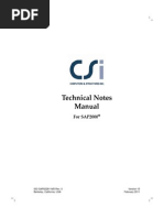 CSI Analysis Reference Manual: Documentation | PDF