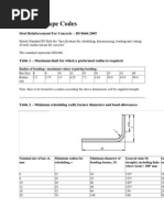 BS Code 8666 - 2005 Steel Reinforcement For Concrete | PDF | Angle ...