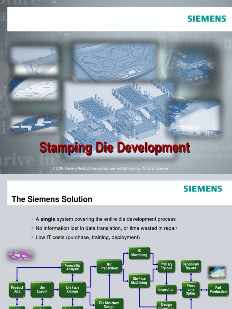 Stamping Die Solution Overview Updated 01142011 | PDF