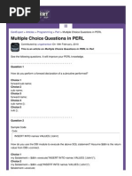 100 MCQ Questions For HTML and Web Page Designing - MCQ Sets PDF | PDF ...