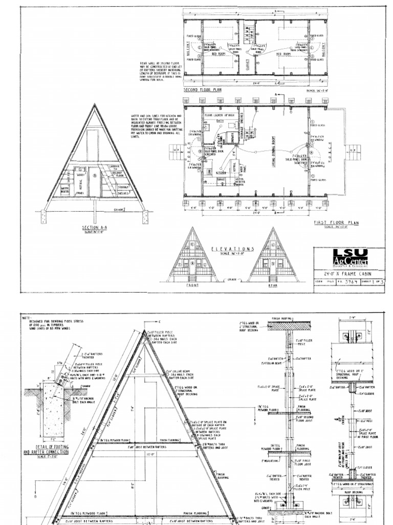 24 A Frame Cabin | PDF