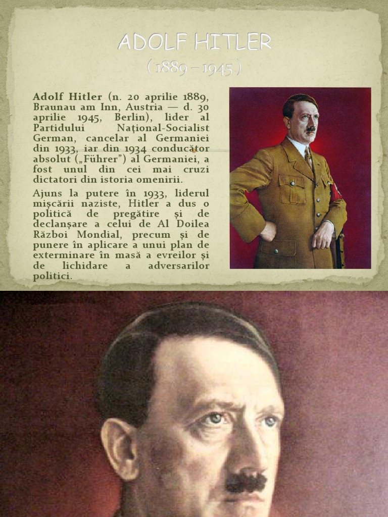 Adolf Hitler Powerpoint | PDF