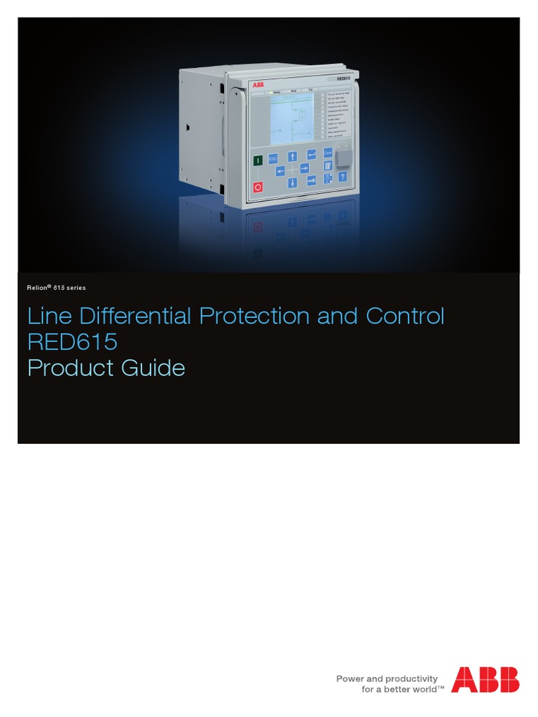 ABB RED 615 Manual | PDF | Electrical Substation | Communications Protocols