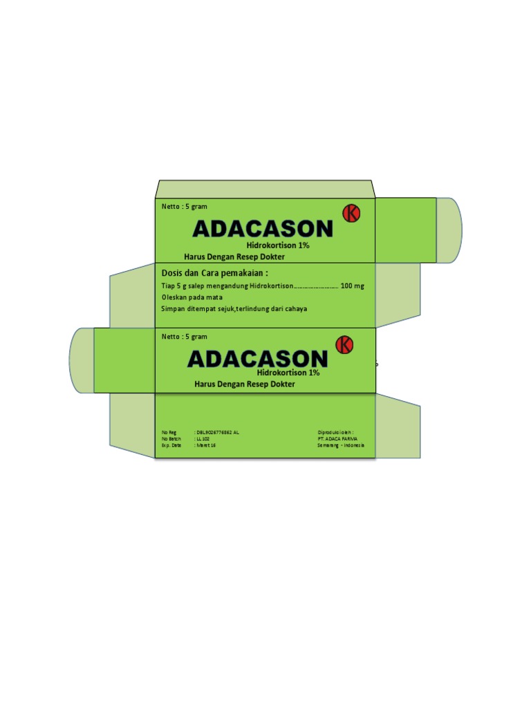 Kemasan Salep Mata | PDF