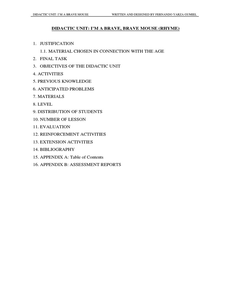 Brave Mouse Final PDF | PDF | Reading Comprehension | English Language