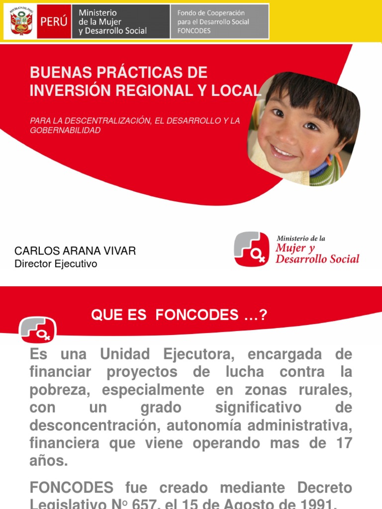 Foncodes | PDF | Pobreza | Pobreza e indigencia