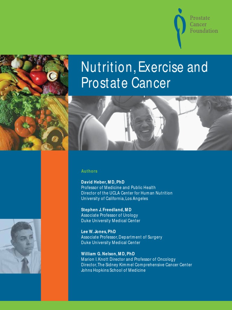 Nutrition, Exercise and Prostate Cancer | PDF | Wellness | Science ...