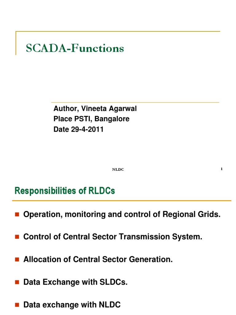 Scada Functions | PDF | Scada | Analog To Digital Converter