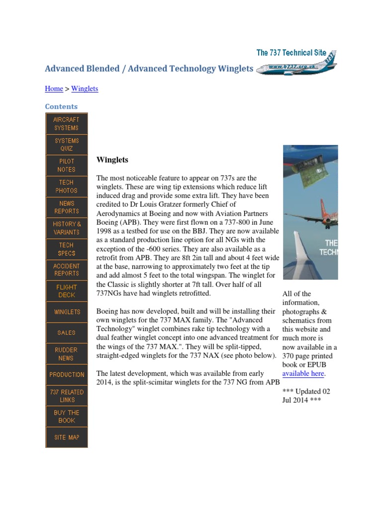 An In-Depth Look at Winglet Technology and Performance Benefits for ...