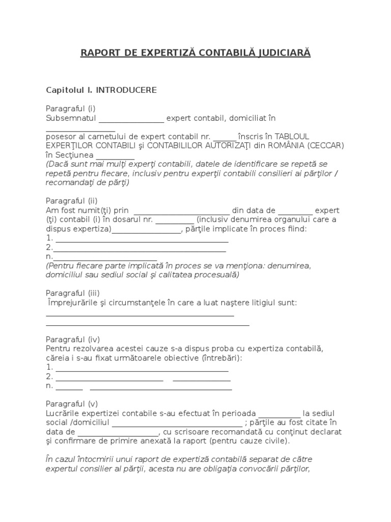 Model raport expertiza judiciara.doc